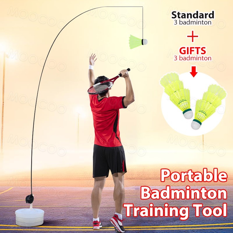 Badminton Training Trainer Solo Sport Exercise Equipment Practice Aid ...