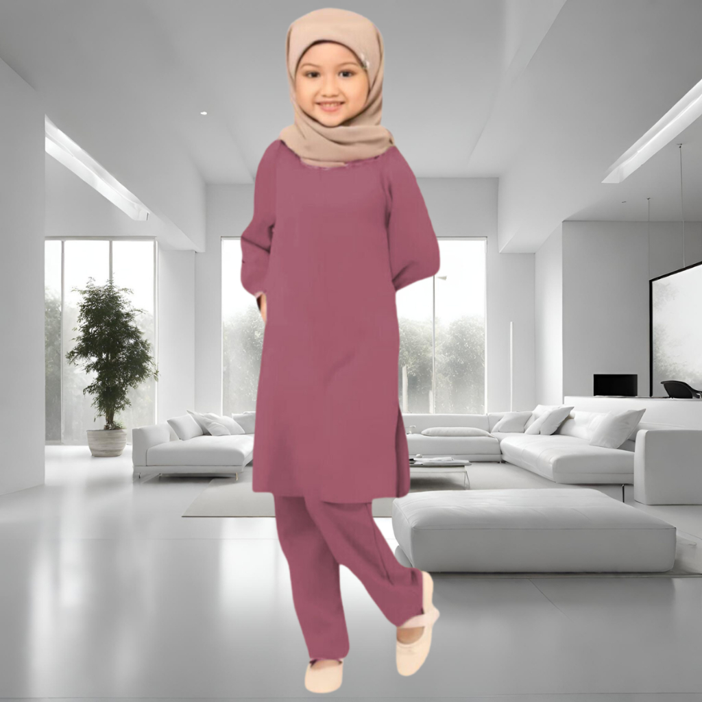 Trendy Baju Budak suit Muslimah for Raya Sarika, baju budak Perempuan ...