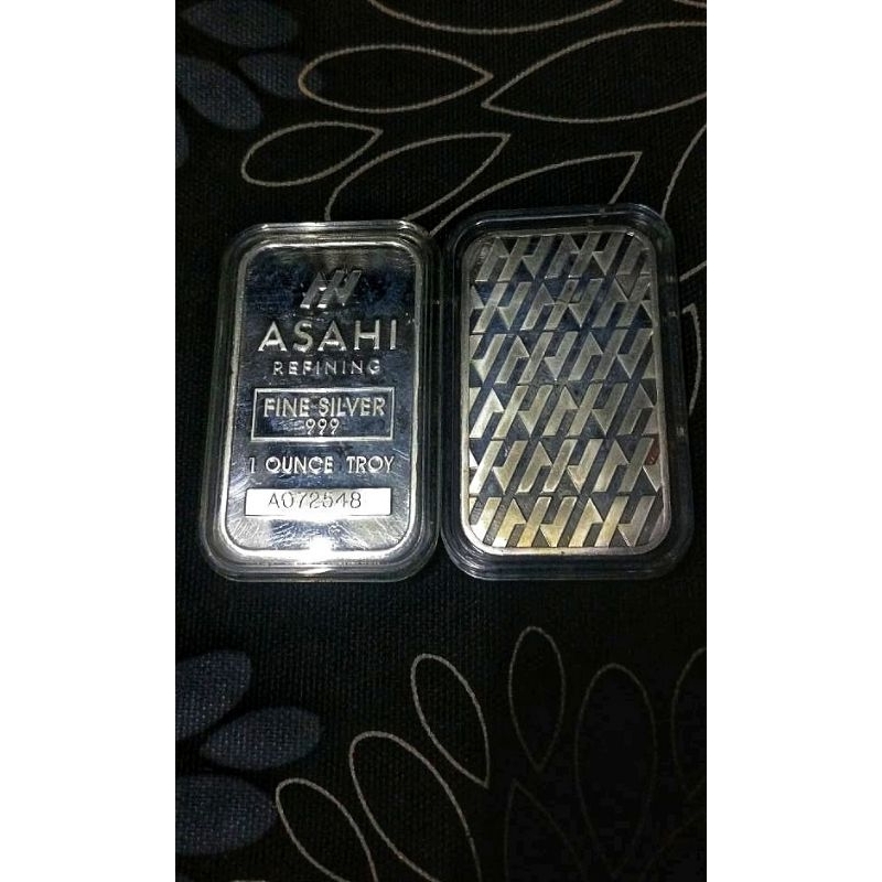 Asahi Silver Bar - 1oz - with capsule | Shopee Malaysia