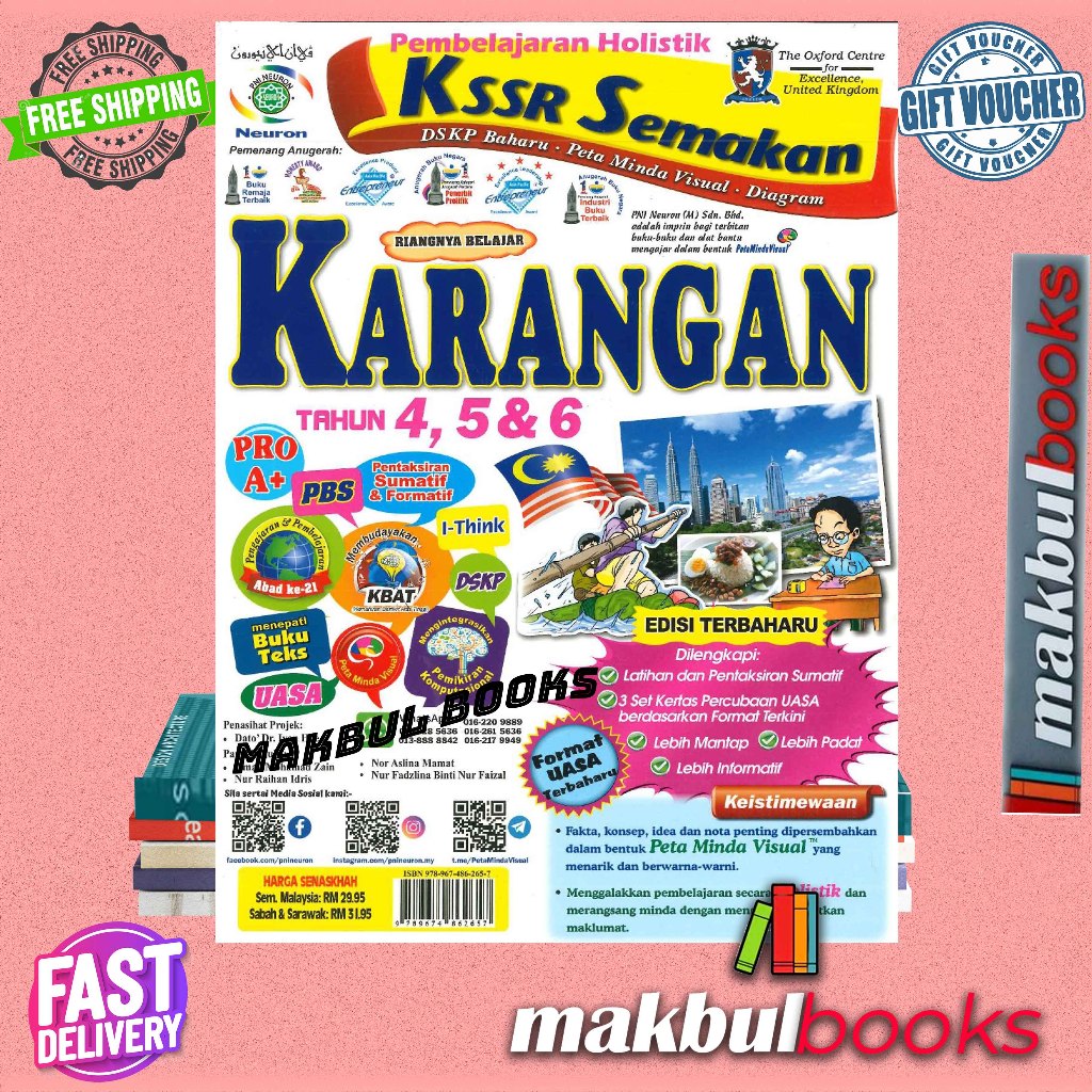 PNI NEURON: PEMBELAJARAN HOLISTIK KSSR SEMAKAN KARANGAN TAHUN 4, 5 & 6 ...