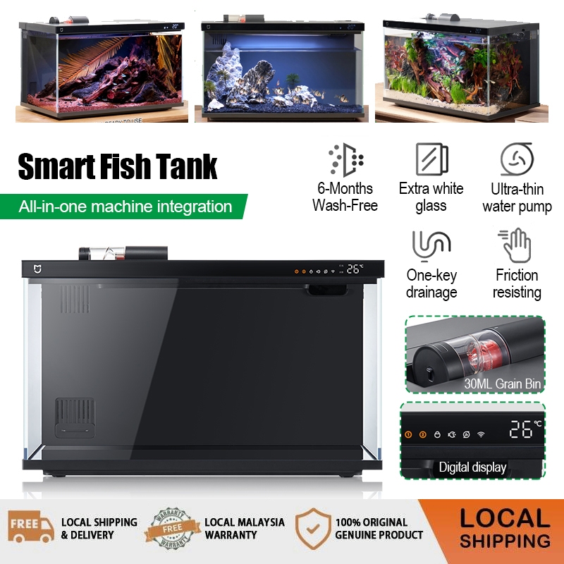 Xiaomi Aquarium Fish Tank Smart Fish Tank All-in-one machine can be ...
