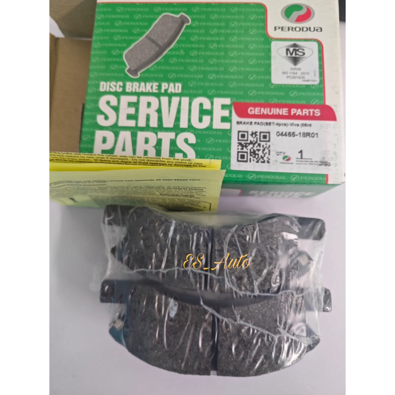 *ORIGINAL PERODUA VIVA ALL MODEL FRONT BRAKE PAD / DEPAN DISC PAD 04465 ...