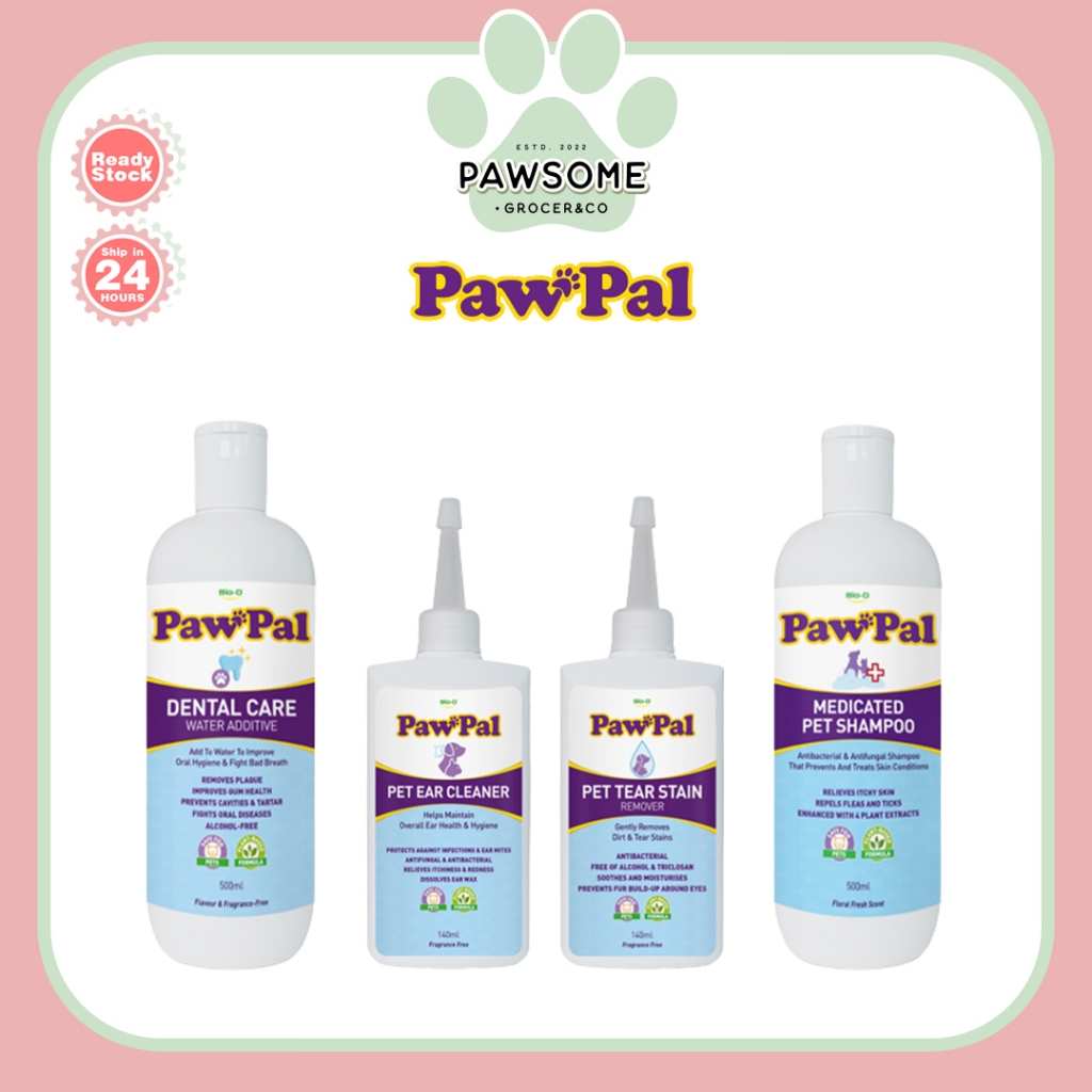 BIO-D PawPal Dental Additive Water/Tear Stain/Ear Cleaner/Medicated ...