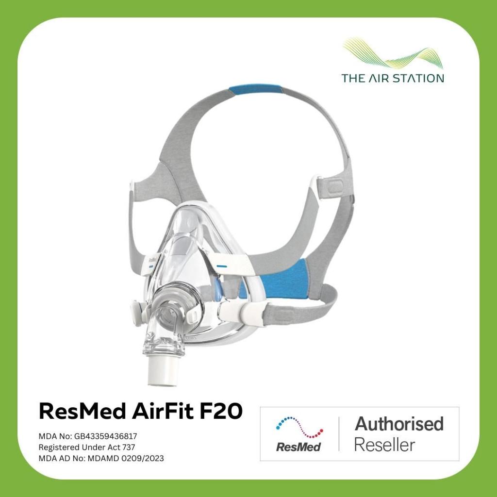 ResMed AirFit F20 Mask For CPAP APAP BIPAP Sleep Apnea | Shopee Malaysia