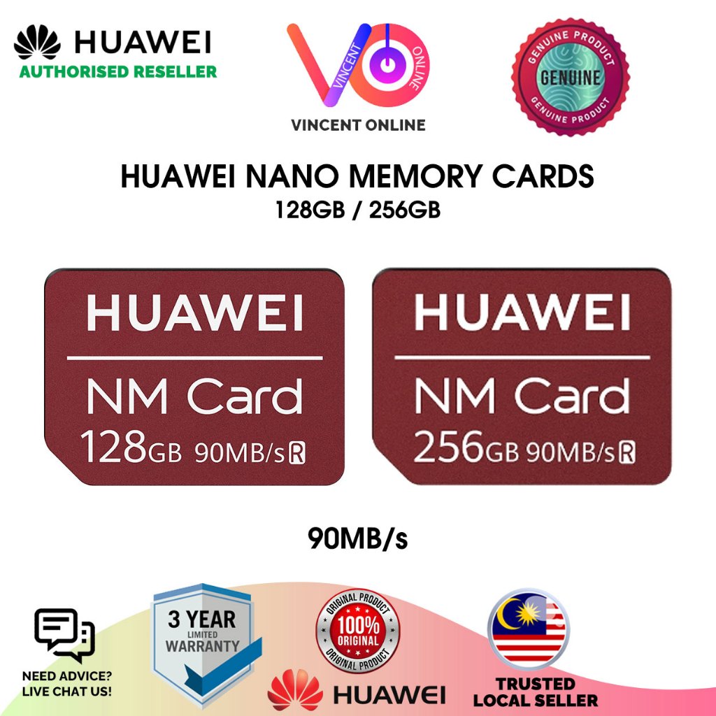 HUAWEI Nano Memory Card 128GB 256GB | Shopee Malaysia