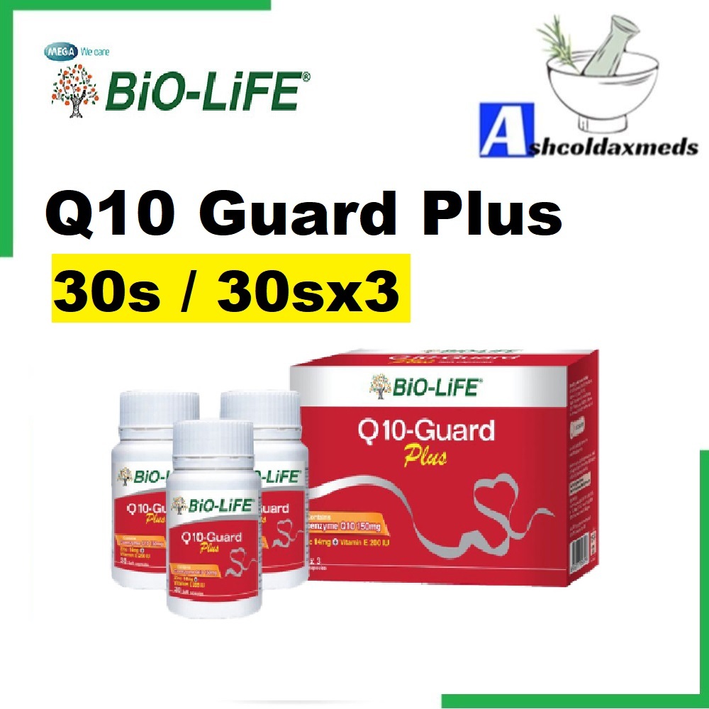 Bio-life Q10 Guard Plus (30s/30sx3) | Shopee Malaysia