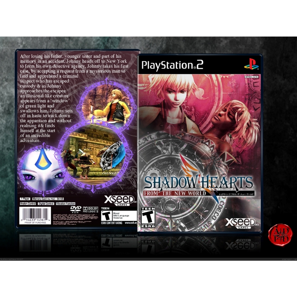 PS2 DVD Games Shadow Hearts - From the New World | Shopee Malaysia