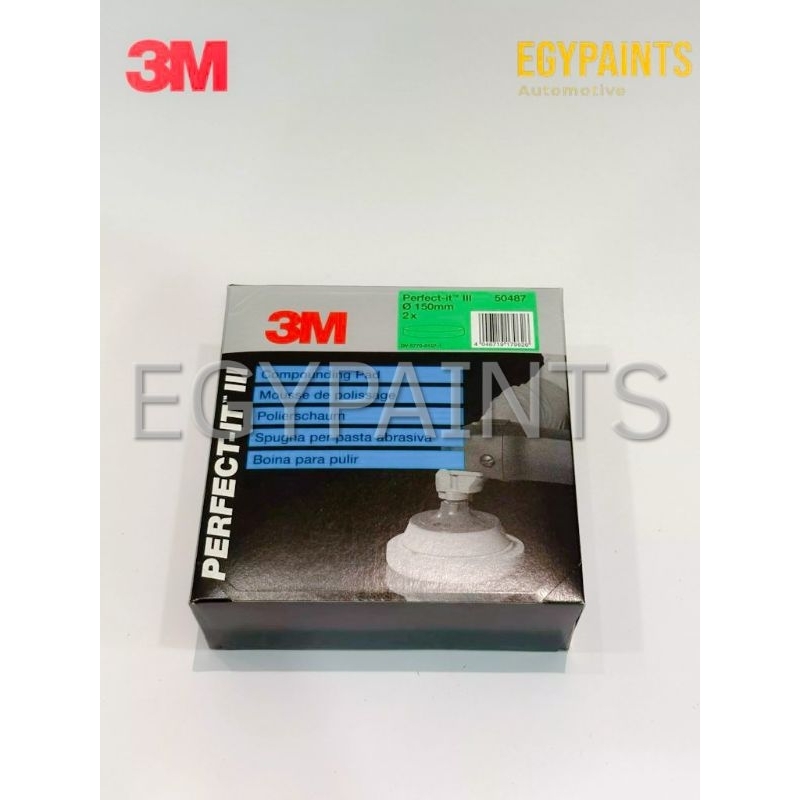 3M 50487 Perfect-It Foam 3M Compounding Pad, Green, 150 mm | Shopee Malaysia