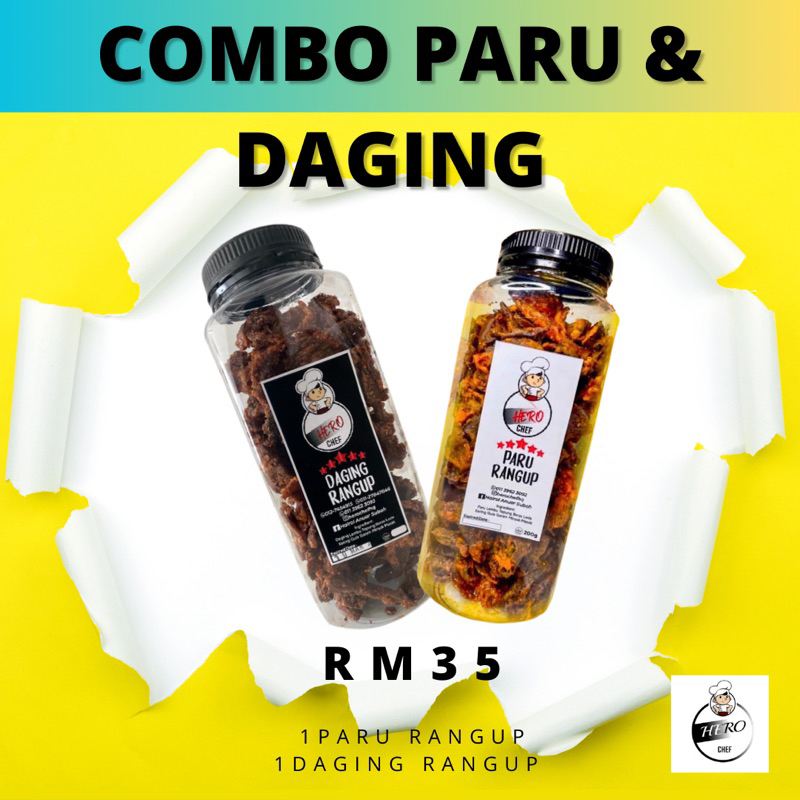 Combo 1 Paru & 1 Daging Rangup | Shopee Malaysia