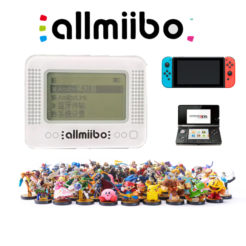 Allmiibo Nintendo Switch amiibo NFC Bluetooth Emulator Use All ...