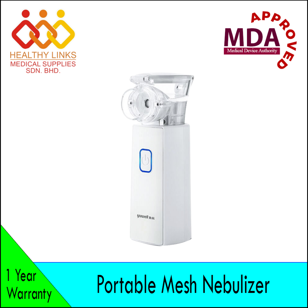 [MDA Approved] Yuwell Mesh Nebulizer Portable Diffuser Liquid Asthma ...