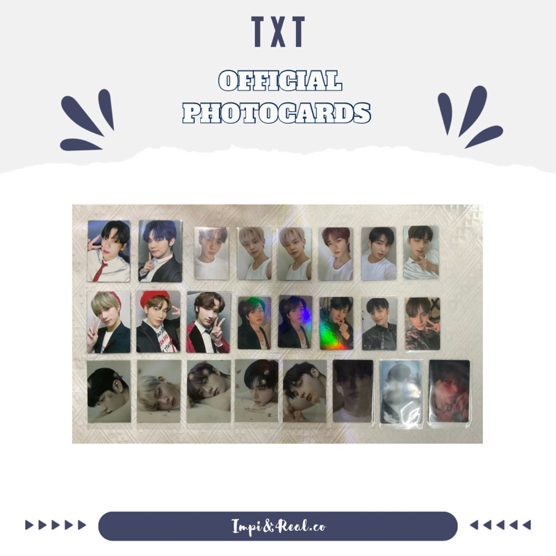 OFFICIAL TXT Photocards | Shopee Malaysia