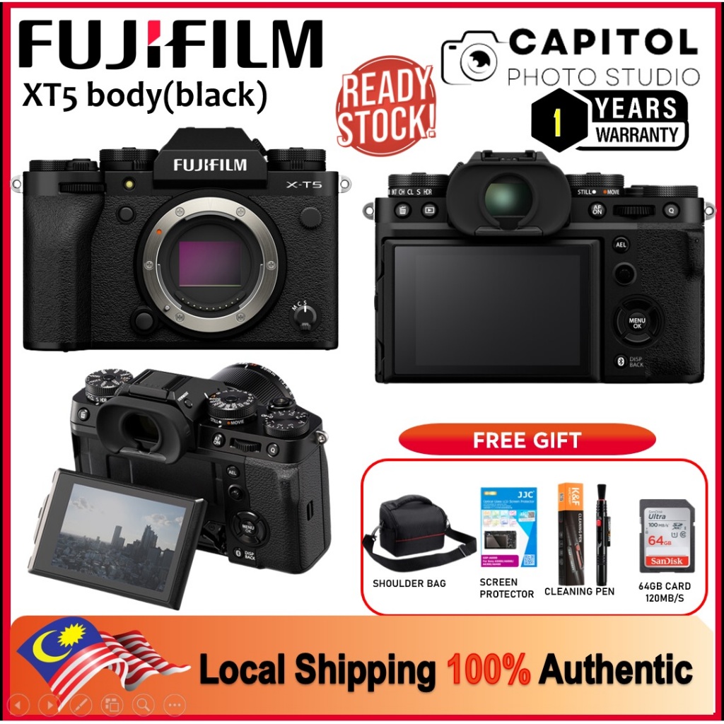 FUJIFILM XT5 with kit 16-50mm f2.8-4 R LM OIS(READYSTOCK) | Shopee Malaysia
