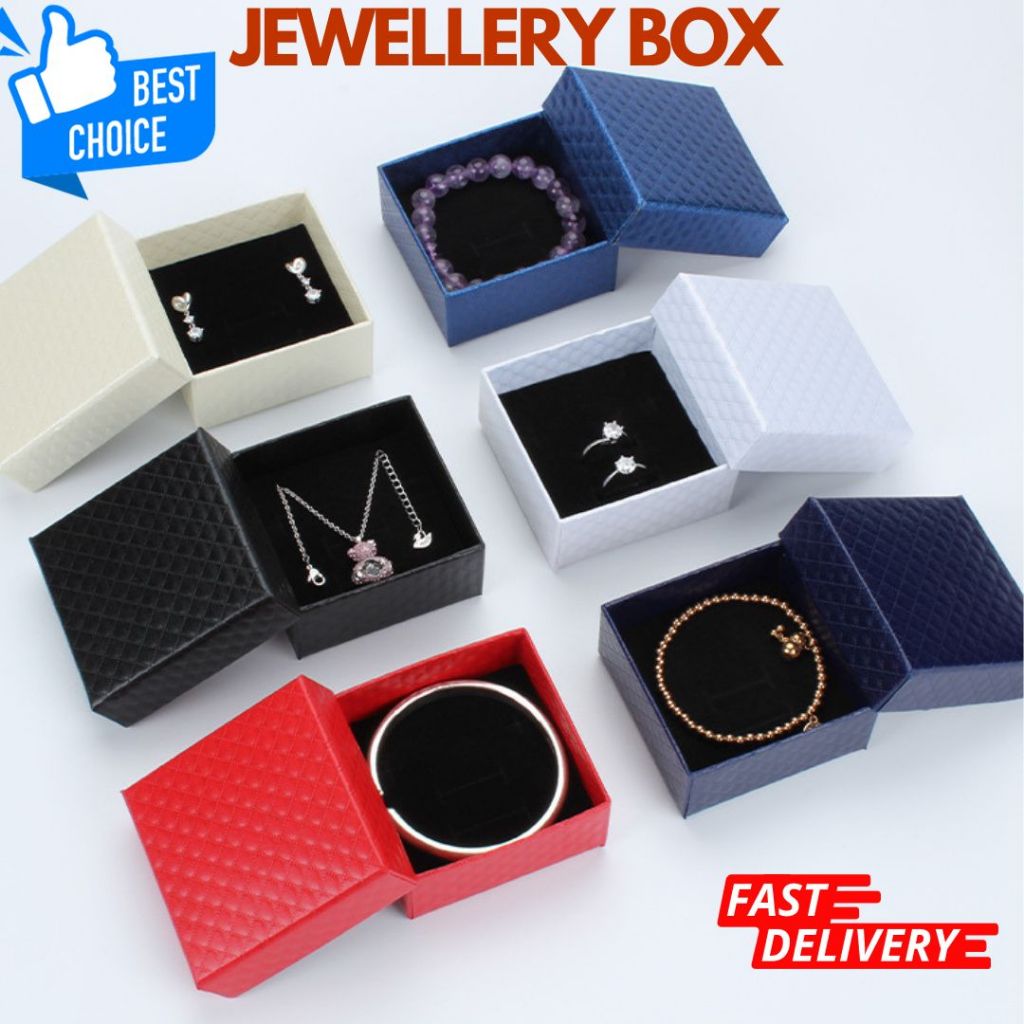 Premium Jewelry Box Ring box Earring box Bracelet Necklace box Gift box ...