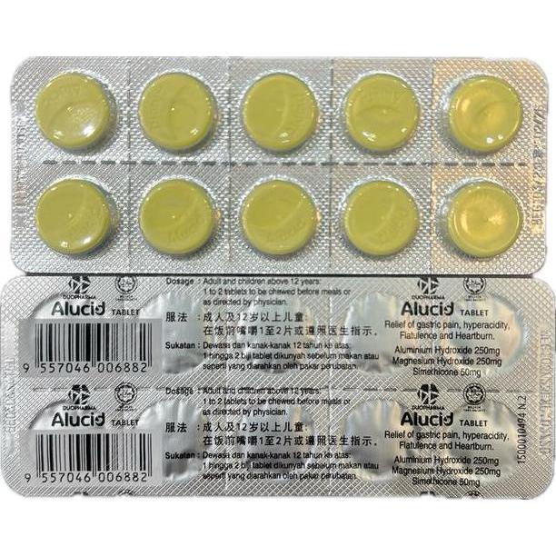 [SATU PAPAN] ALUCID TABS 10S EXP01/2026 | Shopee Malaysia