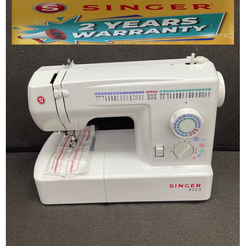 MESIN JAHIT SINGER 23 CORAK JAHITAN Model:8223 | Shopee Malaysia