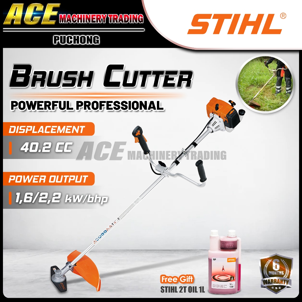[ STIHL ] FS250 Powerful professional brushcutter / Free STIHL 1L 2T Oil | Shopee Malaysia