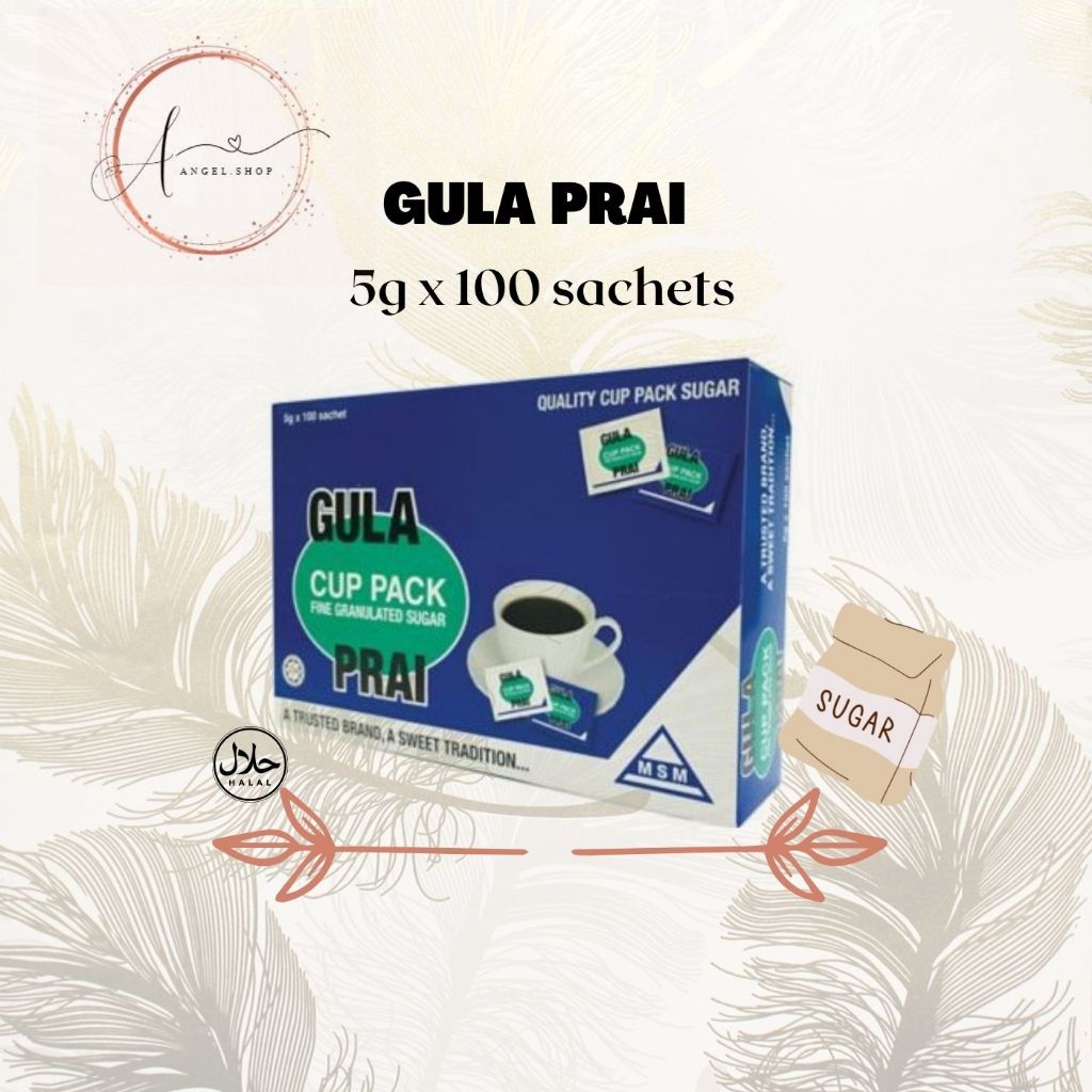 GULA PRAI 5G X 100 SACHET | Shopee Malaysia