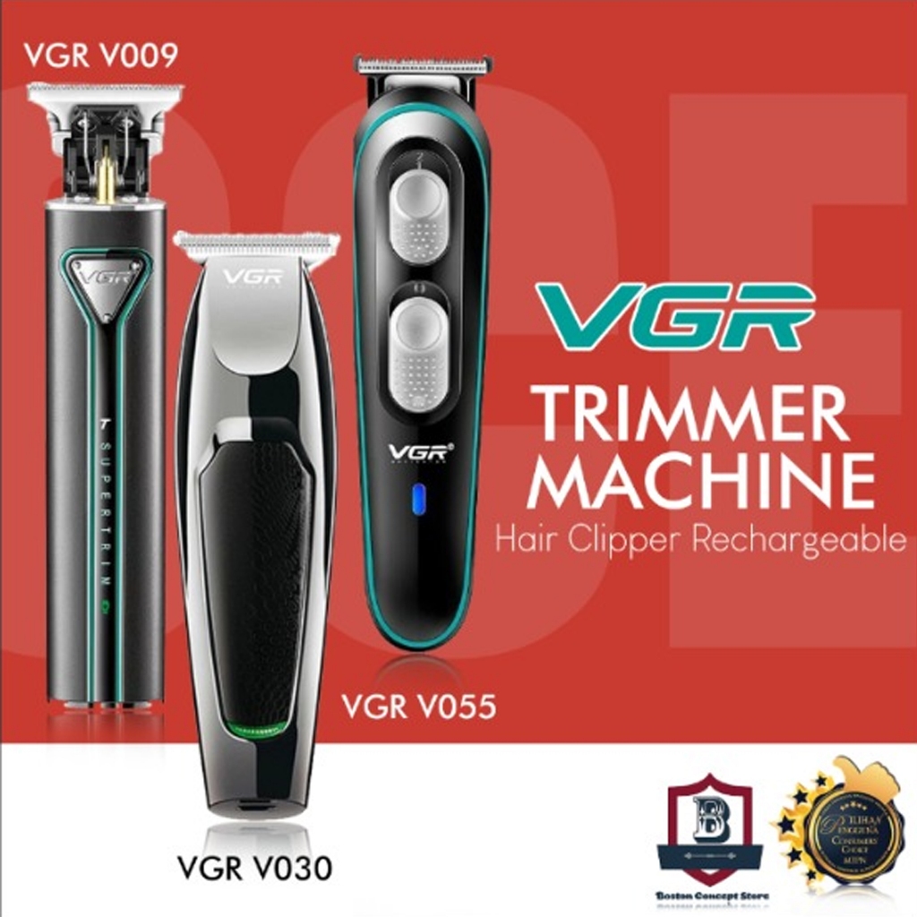 VGR V055/V071/V009 Hair Clipper Rechargeable Hair Men Beard Trimmer Machine Cutter Shaver ...