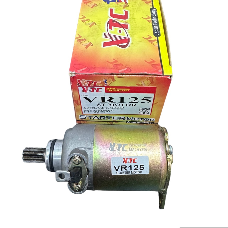 SUZUKI VR125 STARTER MOTOR VTC | Shopee Malaysia