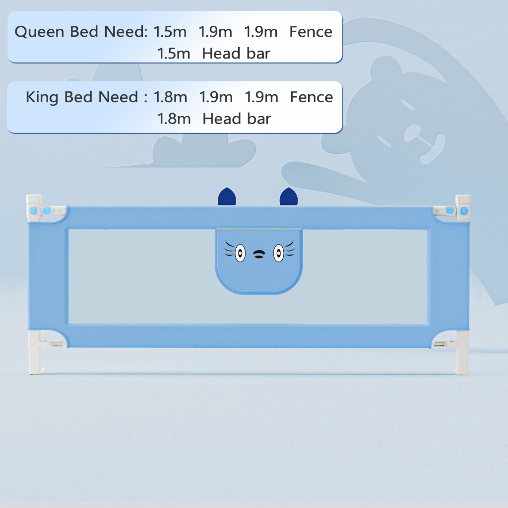 Lifting Baby Bed Fence Safety Kids Safety playpen Bed Gate Guard Kids ...