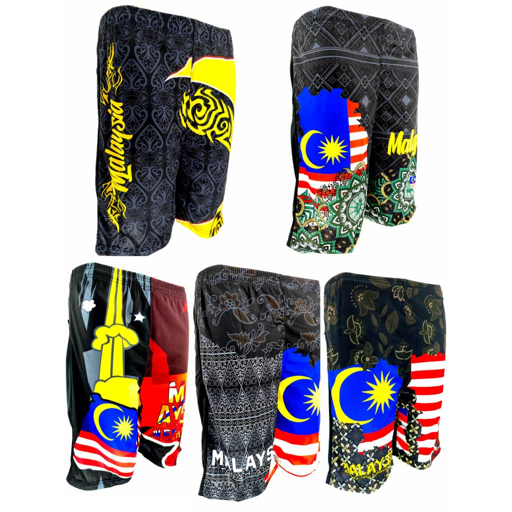 🔥🔥{READY STOCK}🔥🔥D3(6922)SELUAR 3/4(PRINTING BARU)JERSEY 3/4 PANTS ...