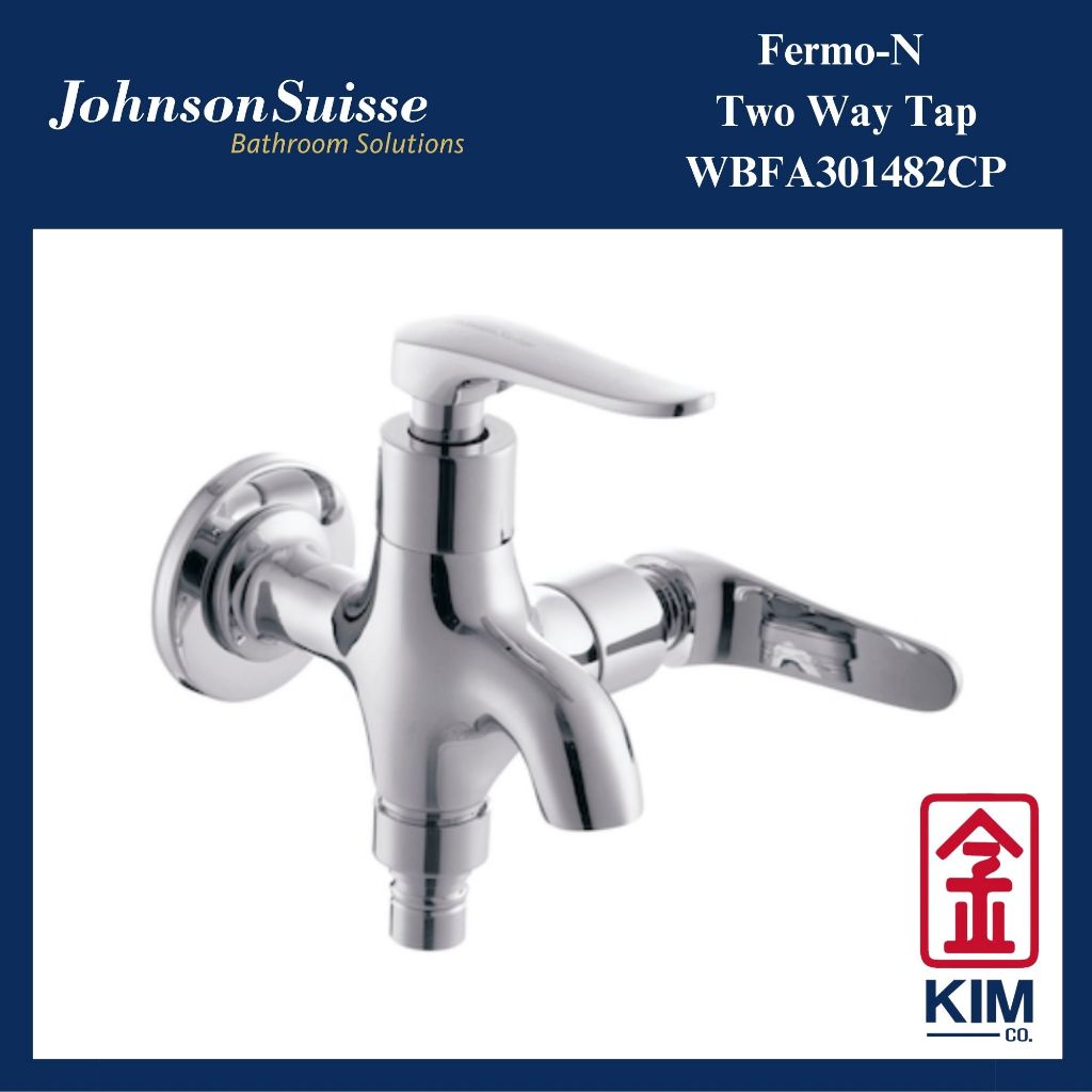 Johnson Suisse Fermo-N Two Way Bib Tap (WBFA301482CP) | Bib Tap | Water ...