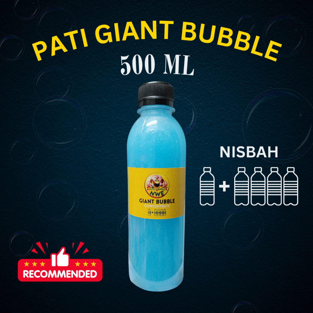 Pati Giant Bubble 500ml | Air Sabun 2.5Liter | Shopee Malaysia