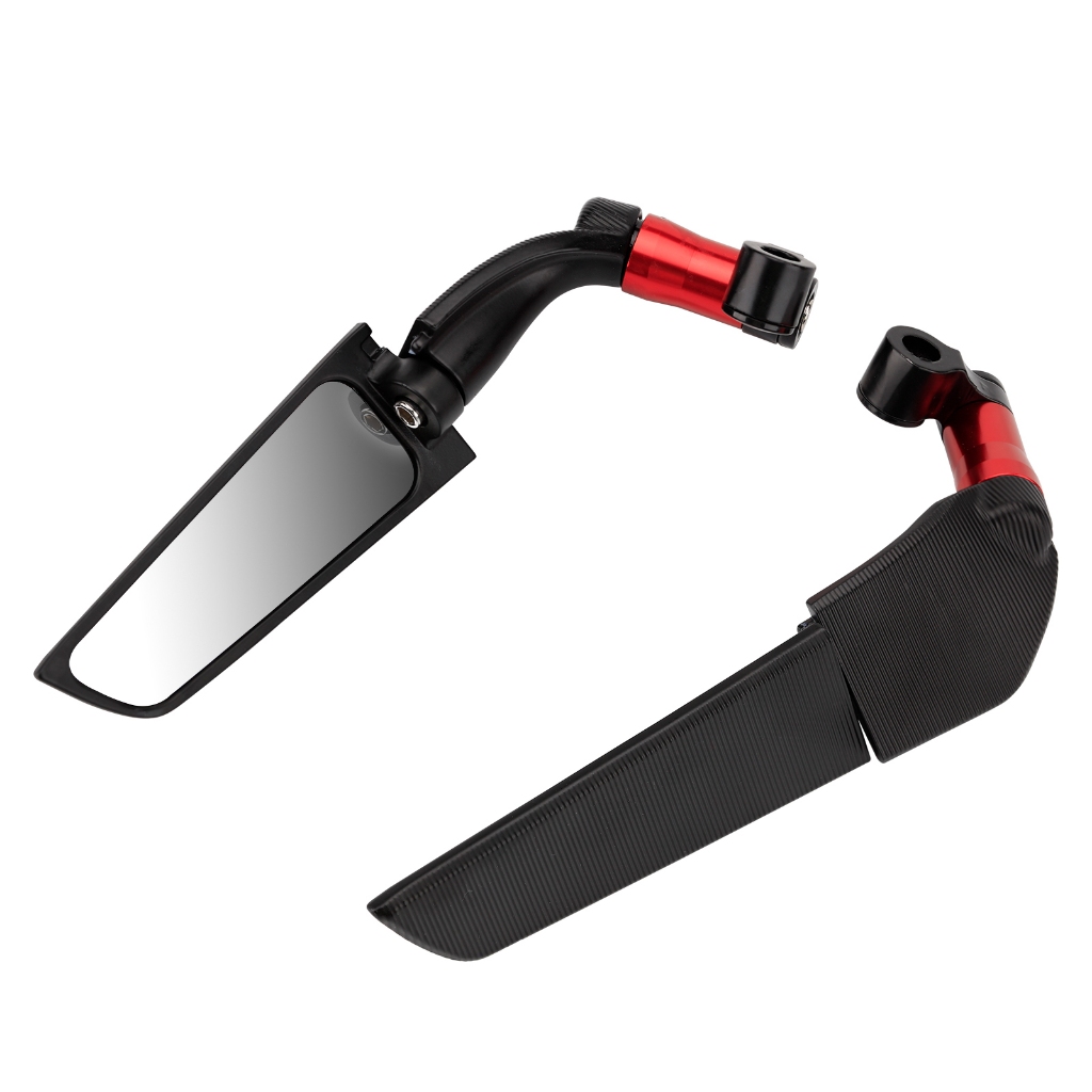 2Pcs Universal Wing/Winglet Side Mirror For Motorcycle KAPCAI Y15ZR ...