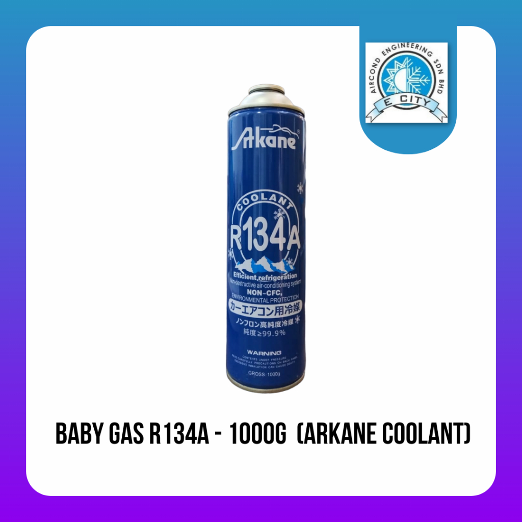 BABY GAS R134a -1000G (Arkane Coolant) | Shopee Malaysia