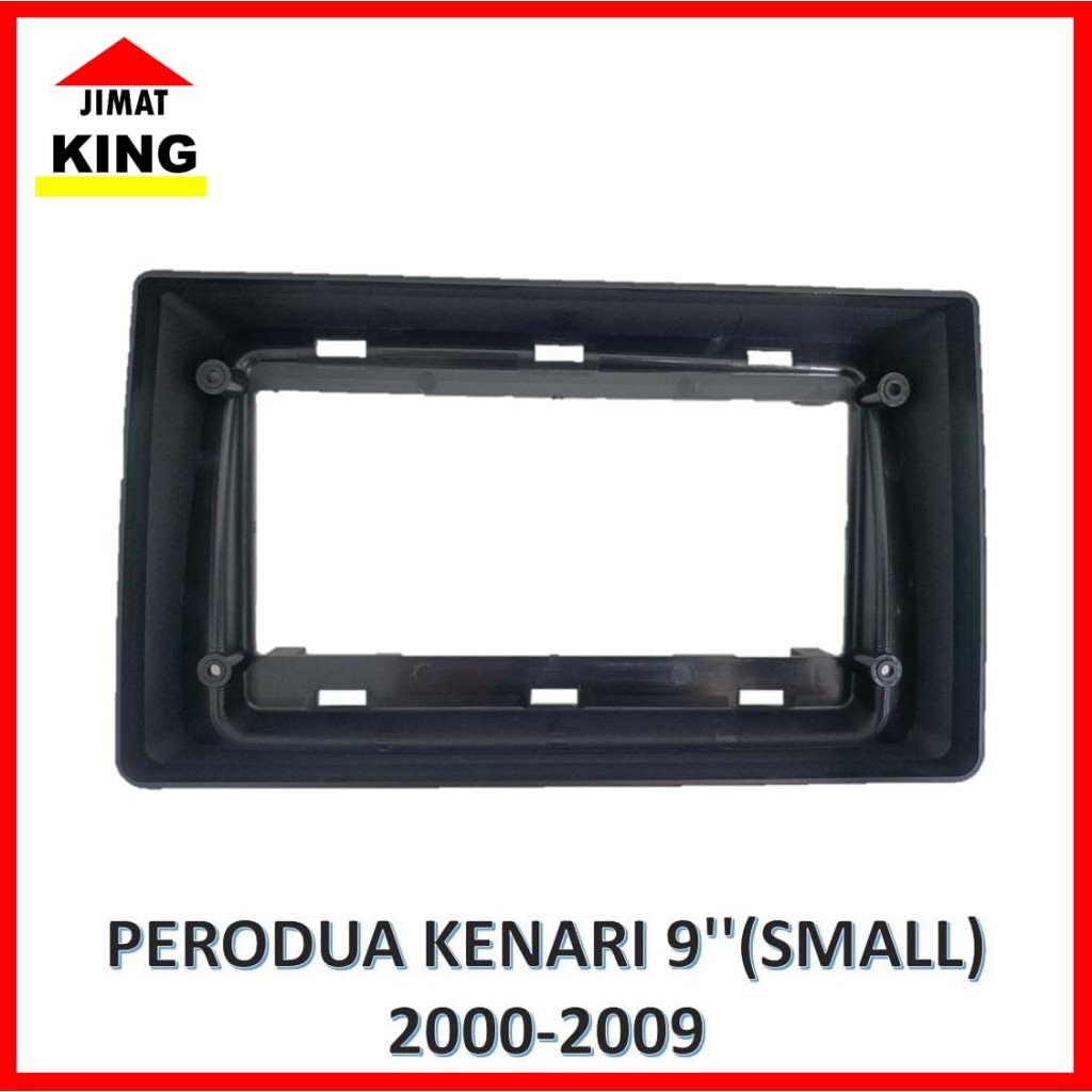 Android Player Casing 9'' Perodua Kenari (Small Type) 2000-2009 Black ...