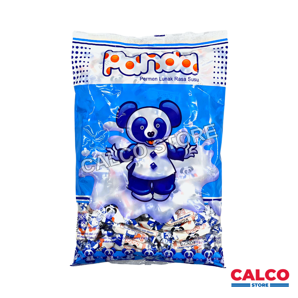 3.3g x 151pcs Panda Permen Lunak Rasa Susu Milk Candy Gula-Gula 500g ...