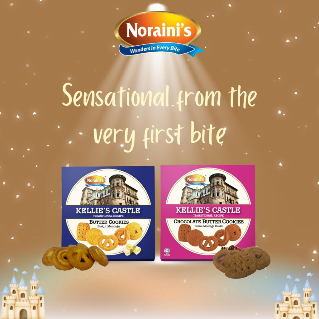NORAINI'S KELLIE'S CASTLE COOKIES 80GM | Shopee Malaysia