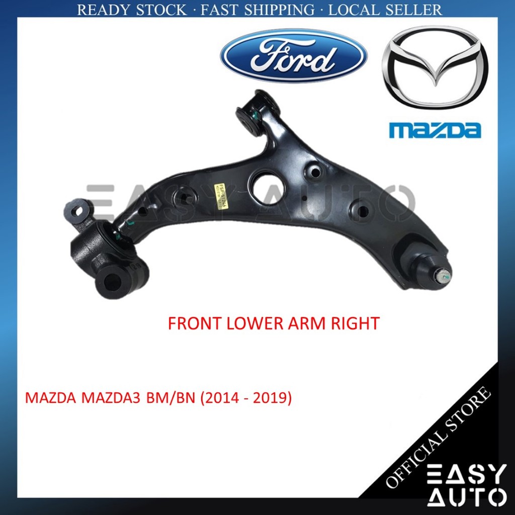 MAZDA MAZDA3 BM/BN (2014 - 2019) - B45A-34-300D FRONT LOWER ARM RIGHT ...