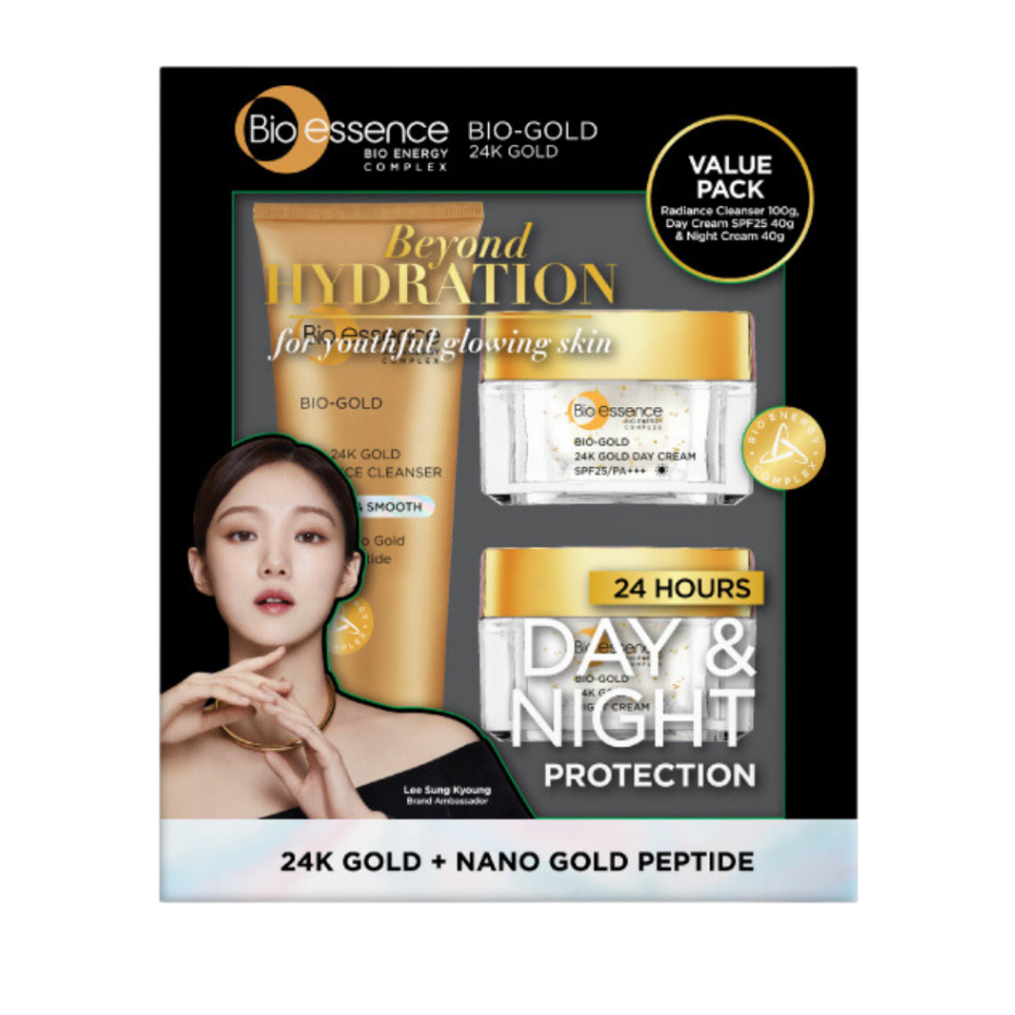 [New Generation] Bio-essence Bio-Gold Day Cream + Night Cream ...