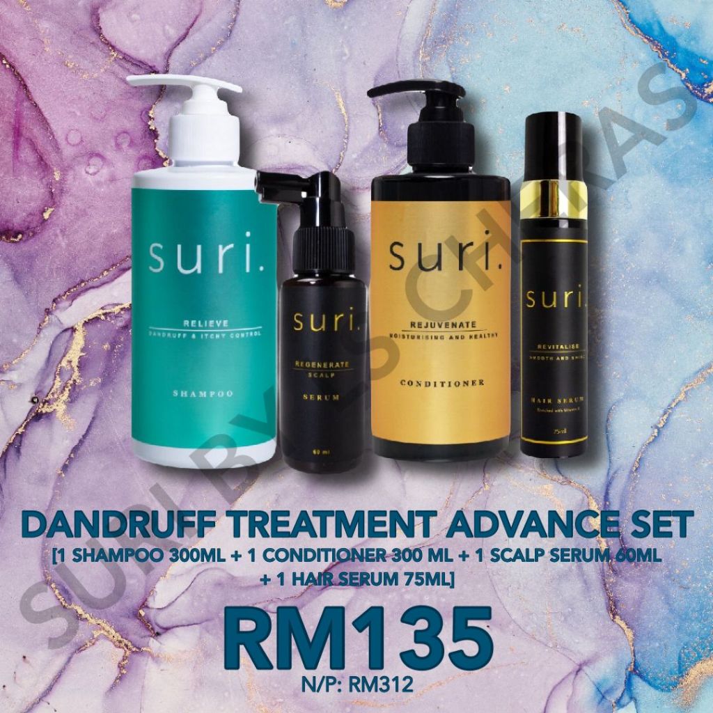 4 in 1 Set SURI by Lisa Surihani Dandruff Treatment[1 SHAMPOO + 1 ...