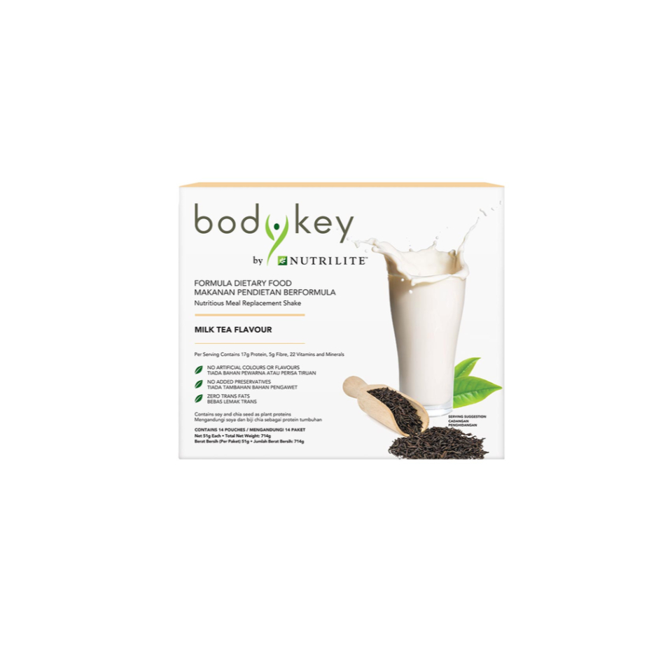 BodyKey By Nutrilite Meal Replacement Shake (Milk Tea) | Shopee Malaysia