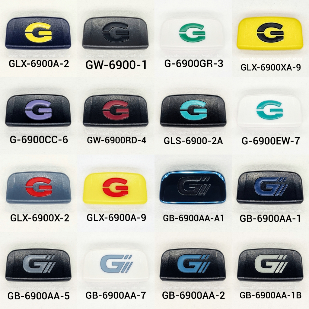 CASIO G-SHOCK BUTTON ASS'Y FRONT GLX6900 GLS6900 G6900 GB6900 GW6900 G ...