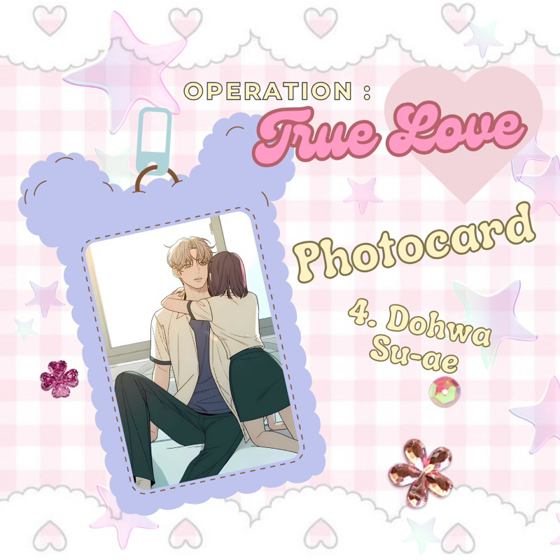 Webtoon : Operation True Love ID Photo Passport Set Photocard Eun-Hyuk ...