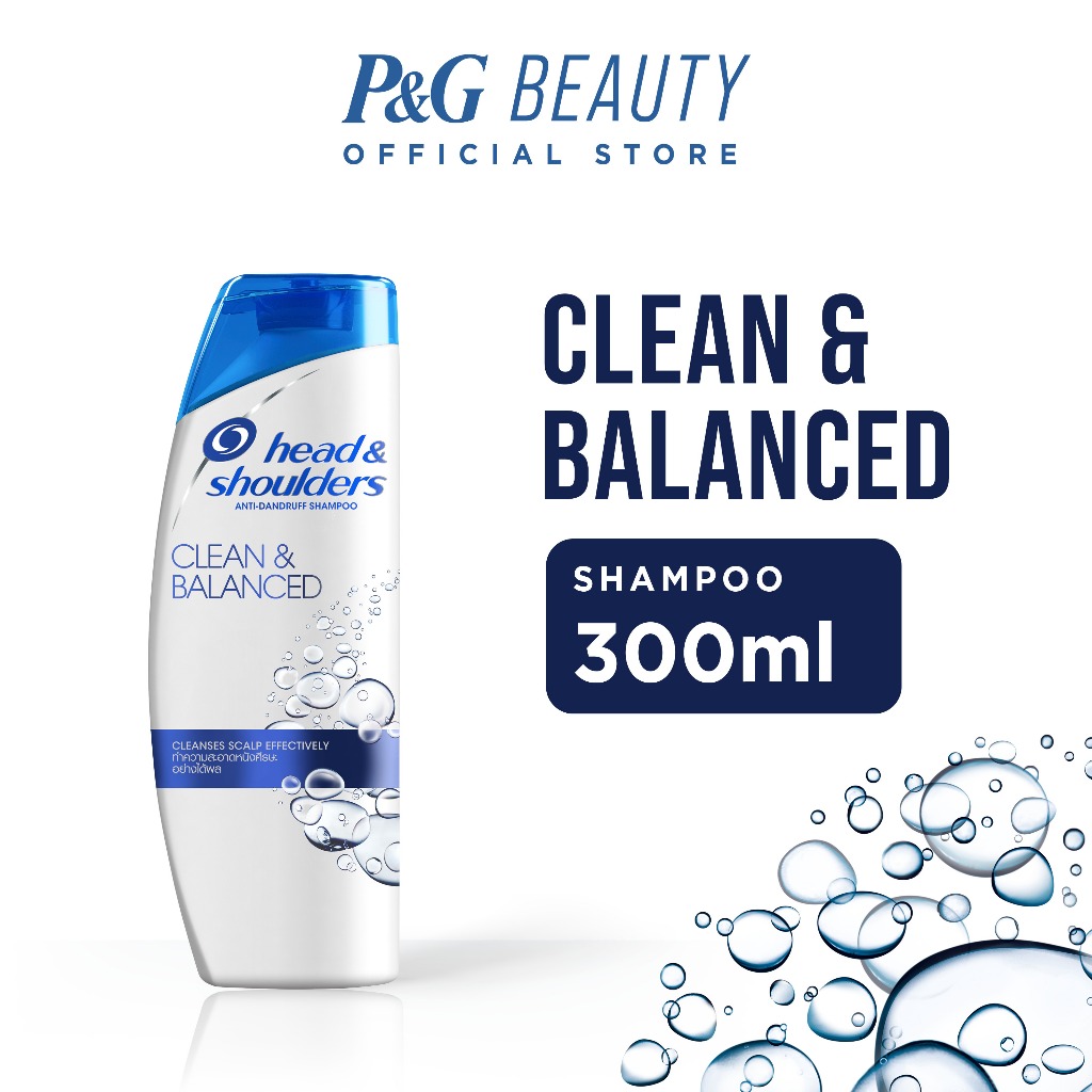 Head and Shoulders Clean & Balanced Shampoo (300ml) | Shopee Malaysia