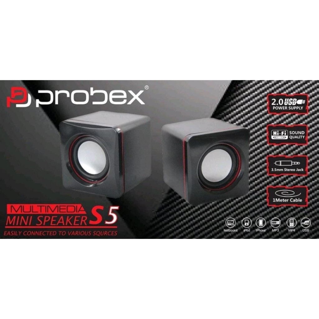 PROBEX MULTIMEDIA S5 SPEAKER | Shopee Malaysia