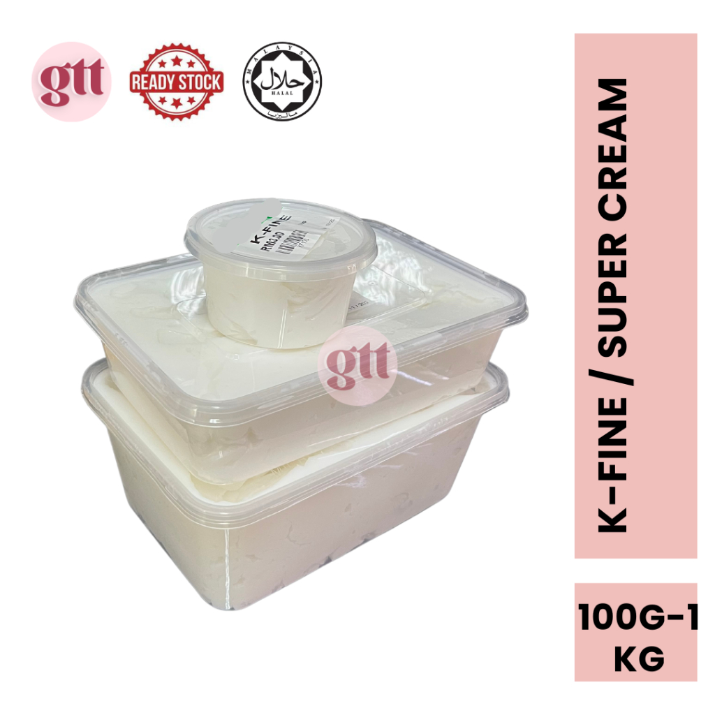 K FINE CREAM SUPER OVALETTE SUPER CREAM PELEMBUT ROTI BREAD SOFTENER ...