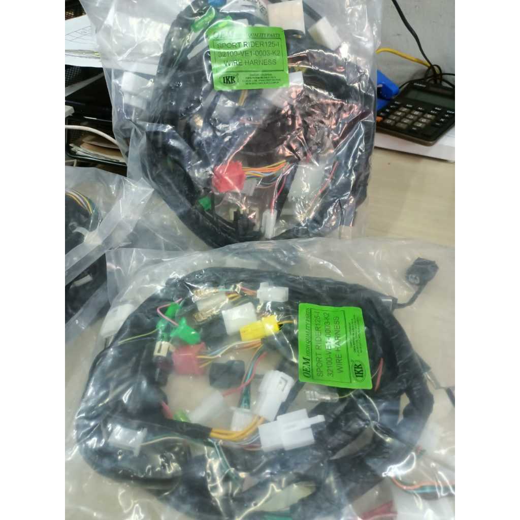 SYM SPORT RIDER SYM125 SPORTRIDER 125 125i WIRING SET HARNESS WAYARING ...
