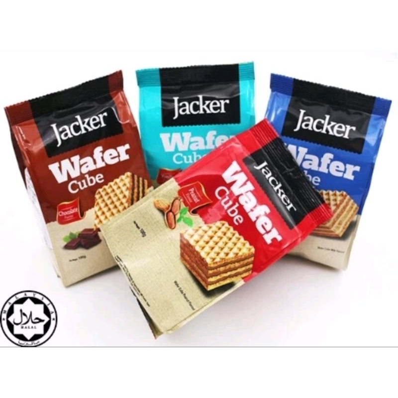[NEW PACKAGING] Jacker Wafer Cube 100g | Shopee Malaysia