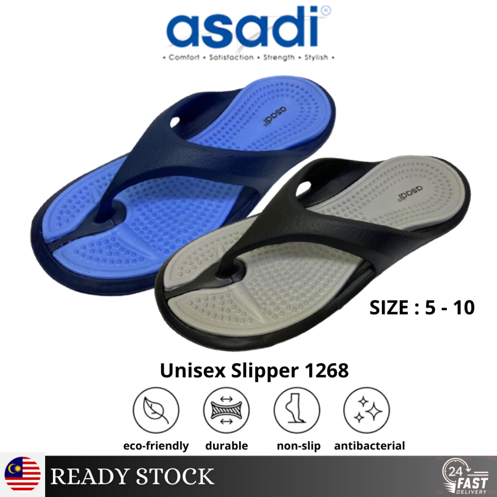 ASADI Unisex Slipper MJA-1268 | Selipar Unisex ASADI [Ready Stock ...