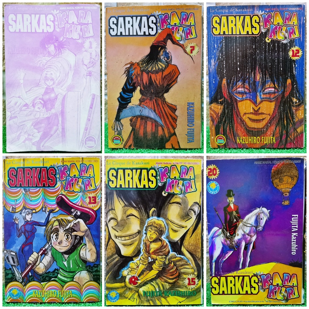 PRELOVED 』Komik "Sarkas Karakuri" (Tora Aman) Manga Comic Jepun ...