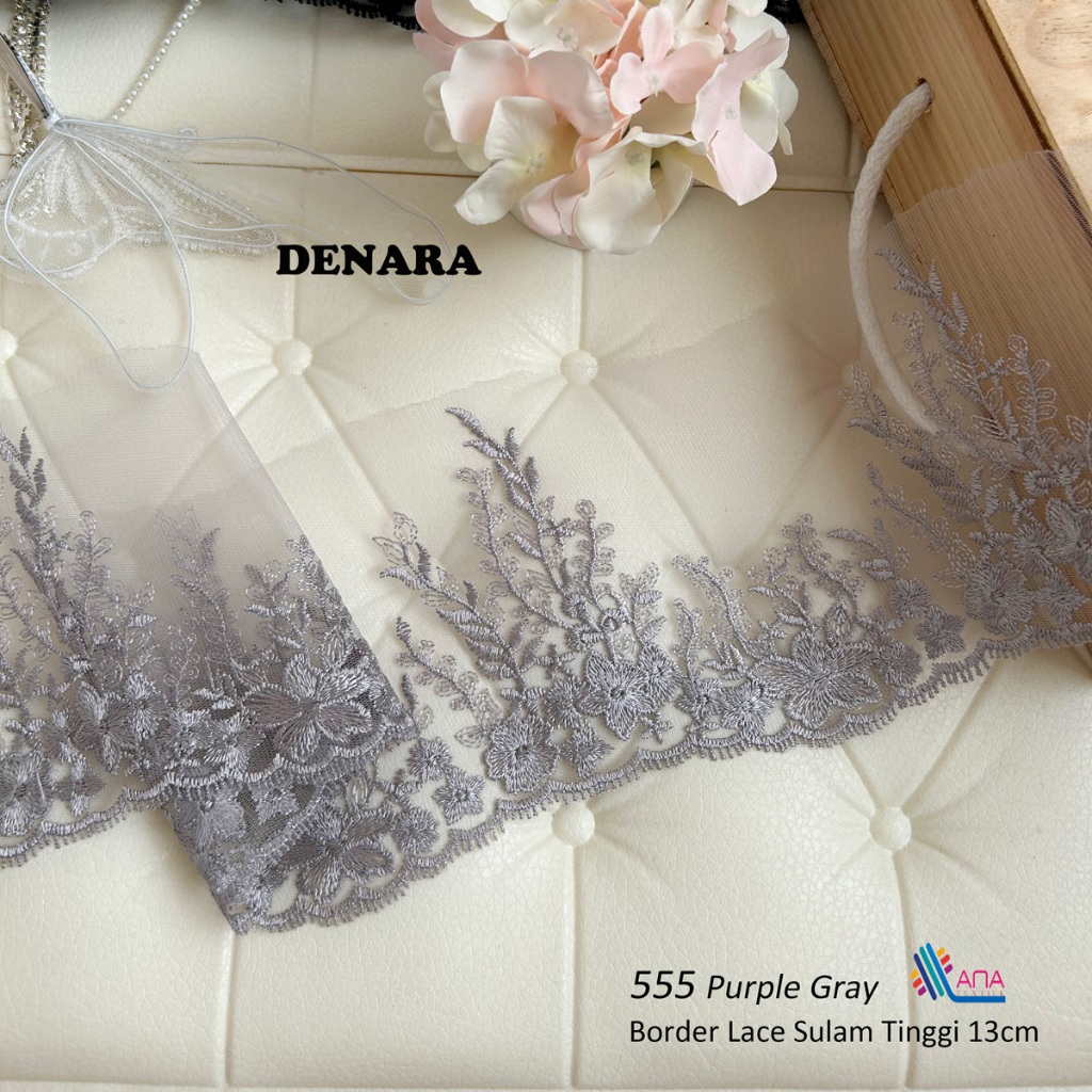 Denara Design Premium Border Lace Sulam Kerawang New Design Broder Lace ...