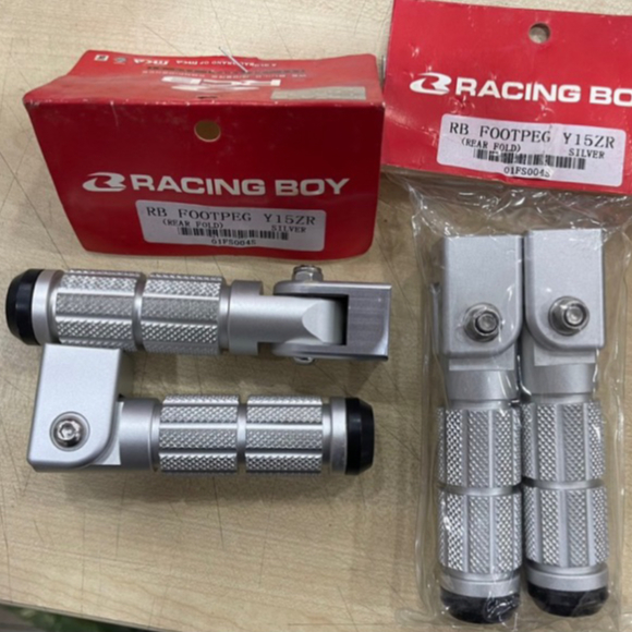 RCB NEW Y15 REAR RACING FOOTREST FOOTSTEP FOOTPEG ADJUSTABLE (BOLEH ...