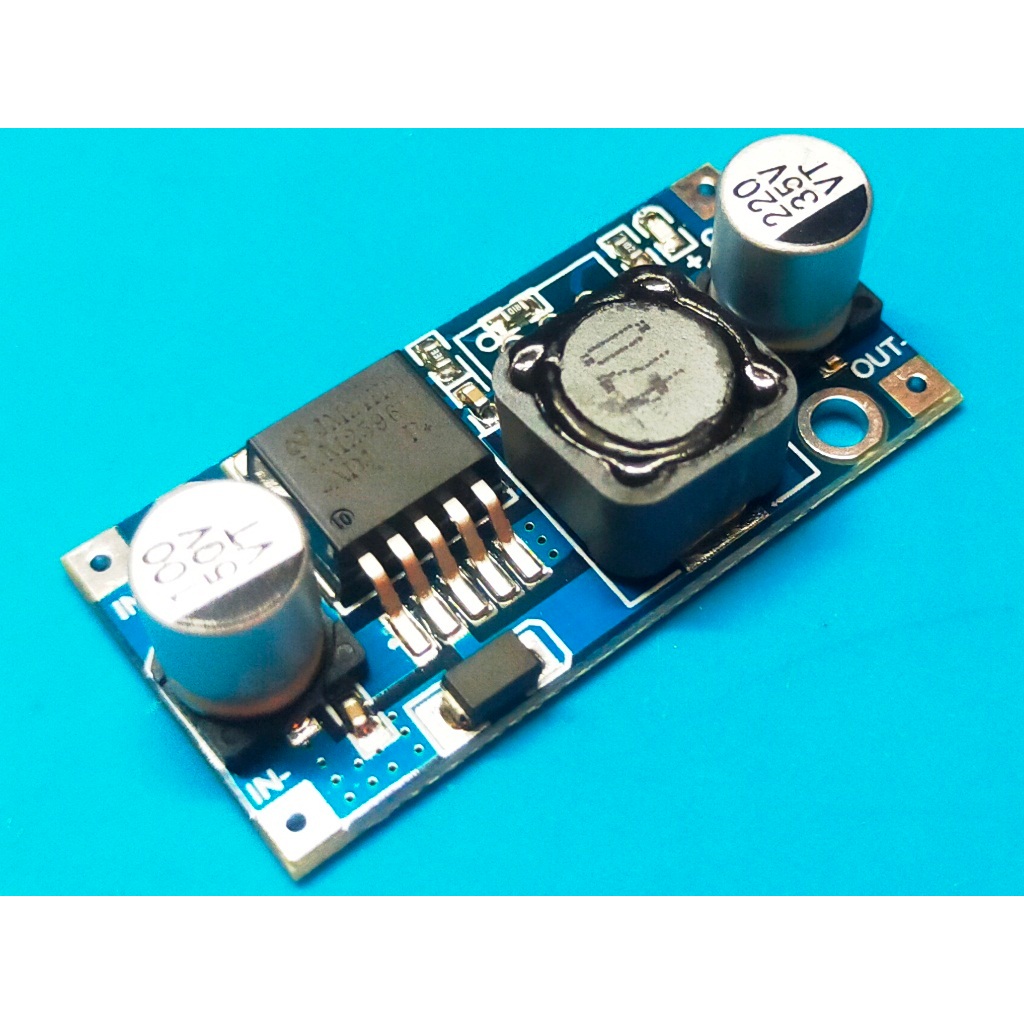 Fixed 5V 3.3V Output Module LM2596 3A DC Converter LM 2596 | Shopee Malaysia