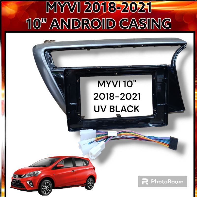 Perodua Myvi 2018-2021 Android Casing 10" With Socket | Shopee Malaysia